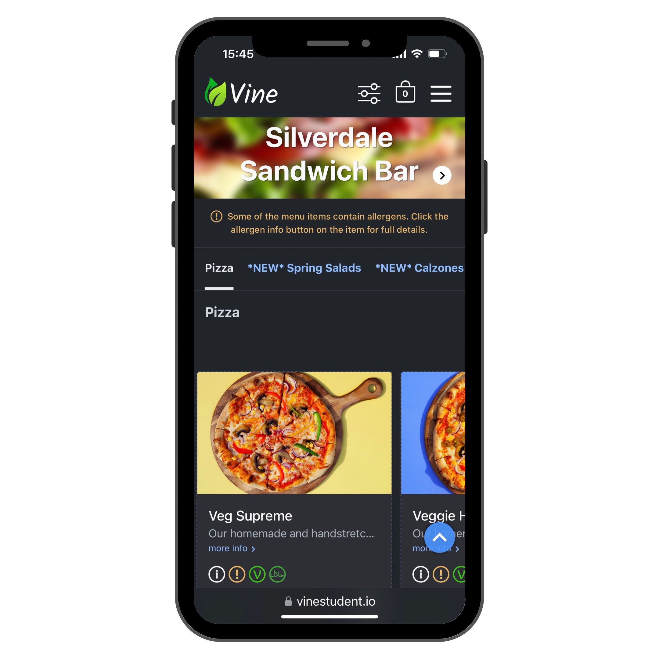 Our Self Ordering Platform: Vine - Haven Systems Limited